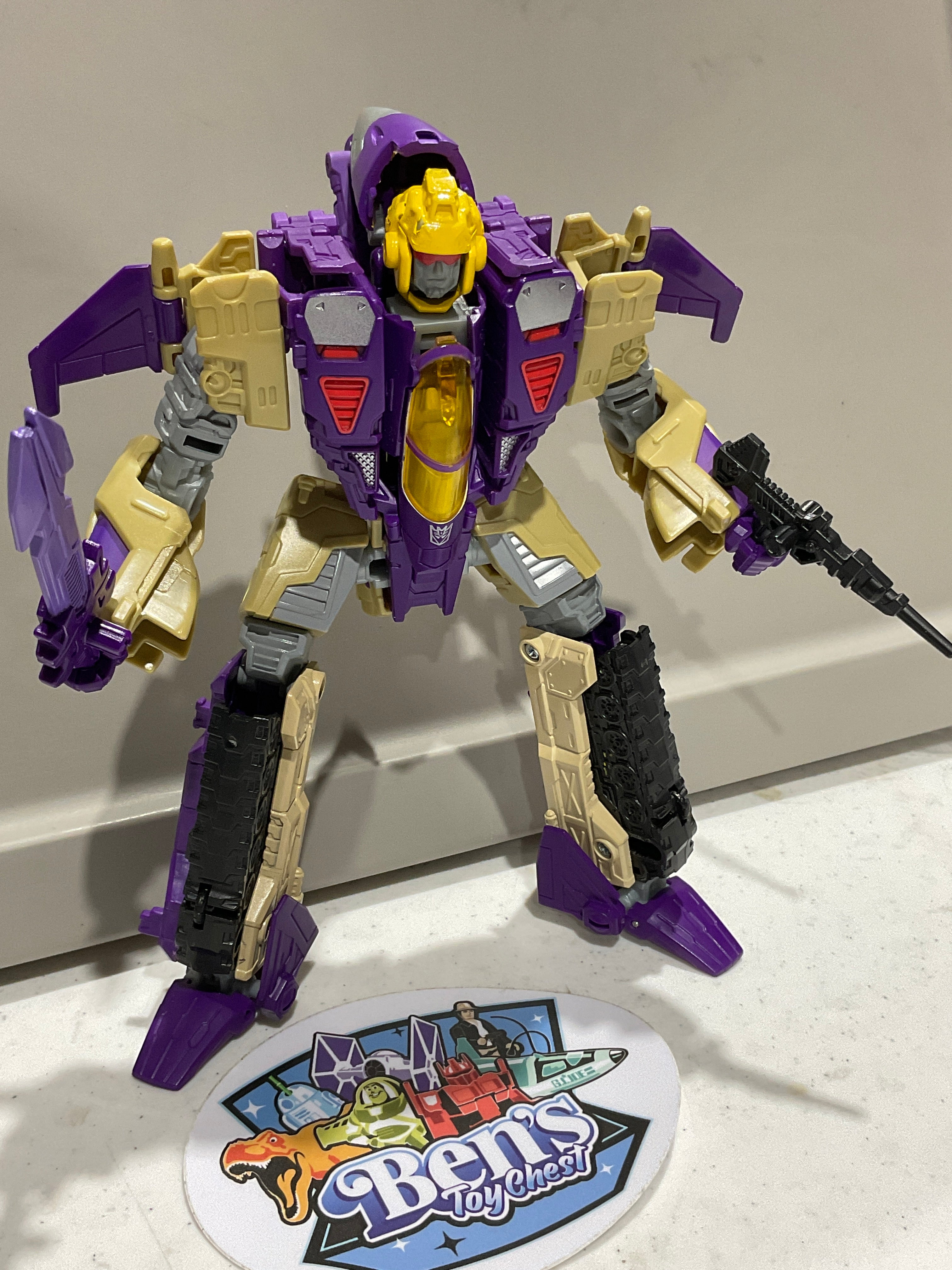 2014 Hasbro Takara 30th anniversary Transformers Blitzwing LOOSE, COMP ...