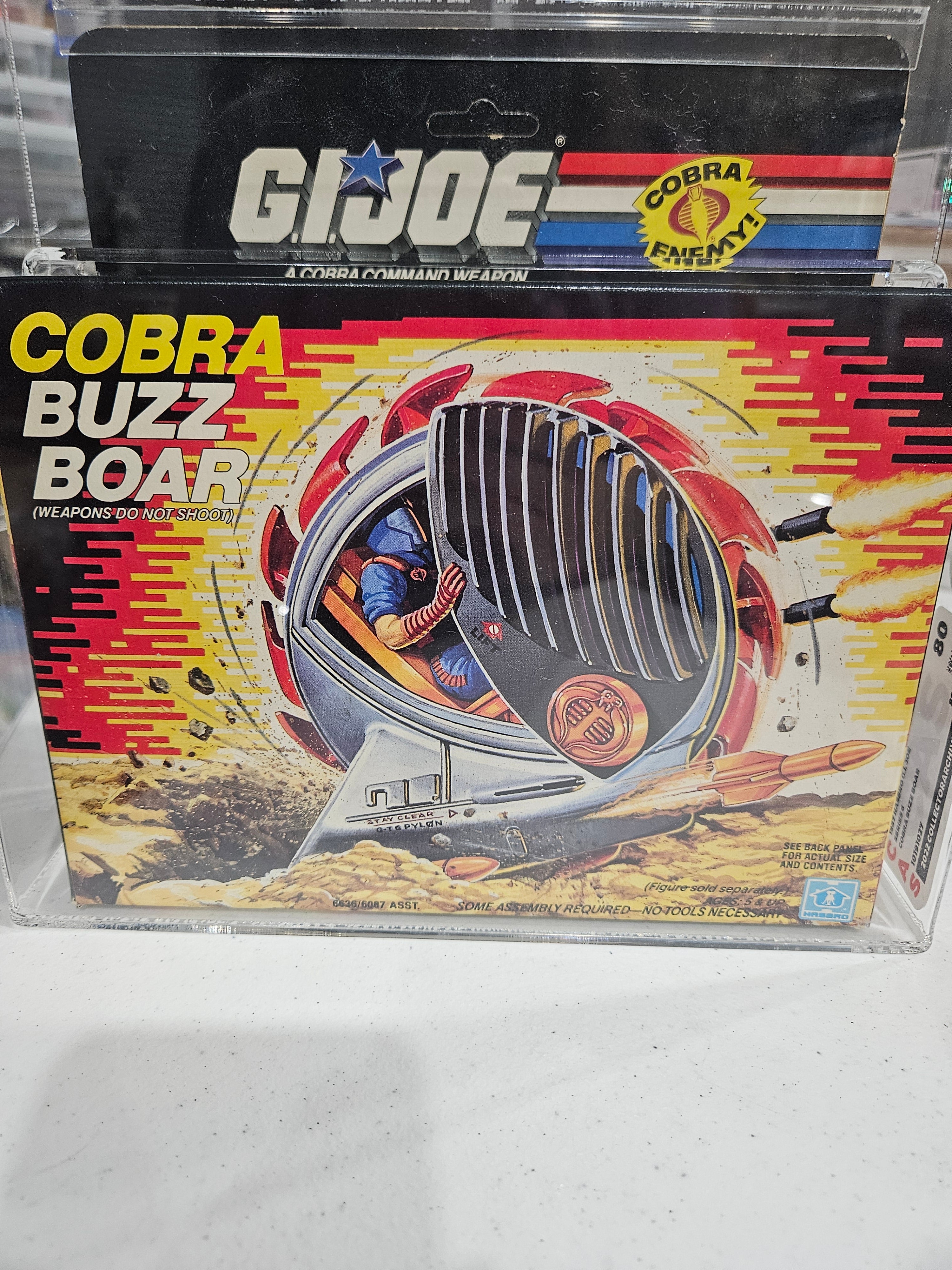 1987 Hasbro GI Joe Cobra Buzz Boar CAS 80 – Ben's Toy Chest