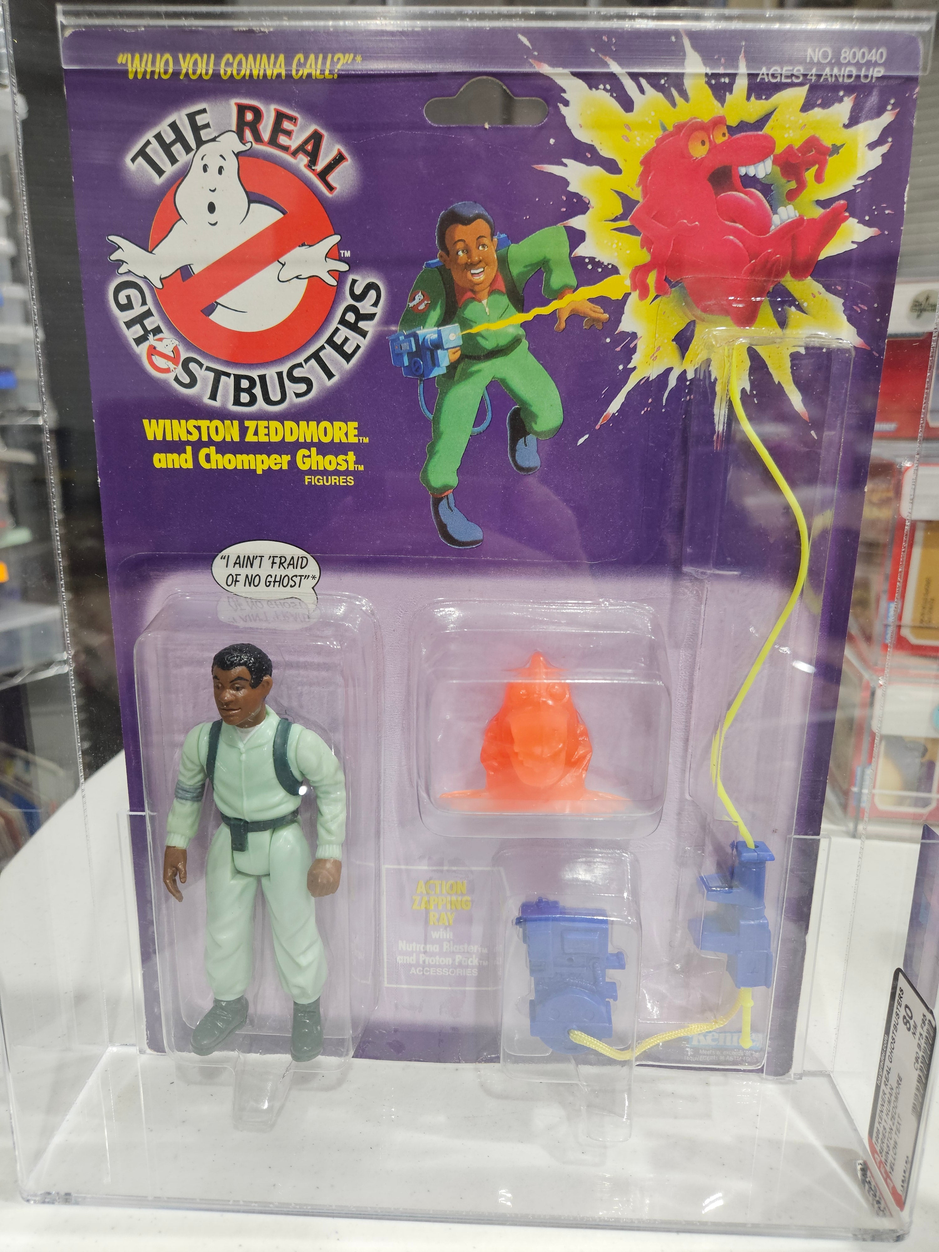1986 Kenner The Real Ghostbusters Winston Zeddmore AFA 80 NM – Ben's ...