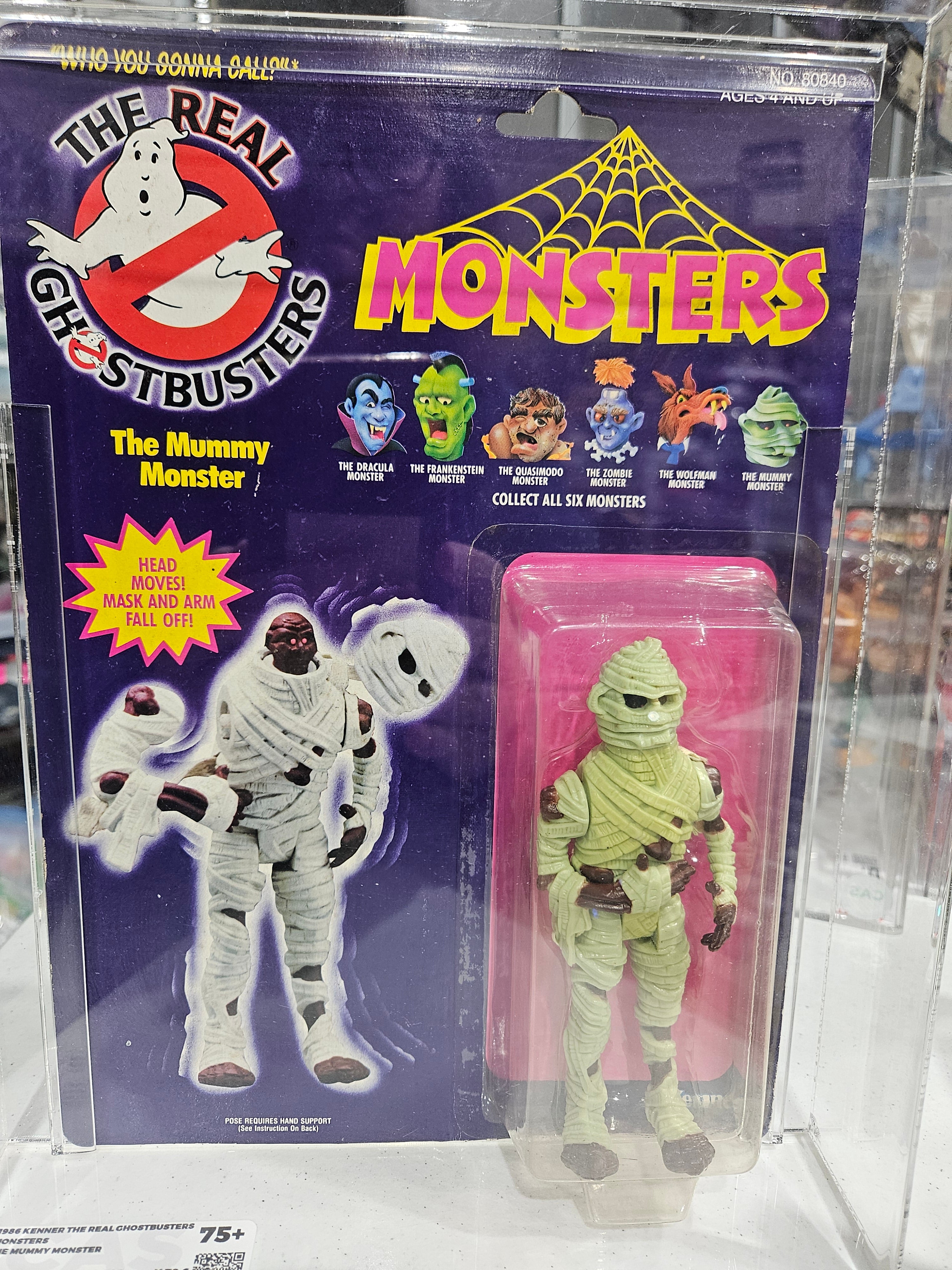 1986 Kenner The Real Ghostbusters The Mummy Monster CAS 75+ – Ben's Toy ...